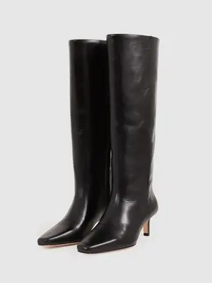 Paige Ainsley Knee-high Boots - Black