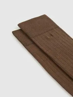 REISS Jace Cotton-blend Socks