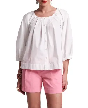 FRANCES VALENTINE Zoe Top - White