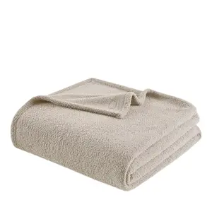 BEAUTYREST Dream Soft Blanket, Twin - Taupe