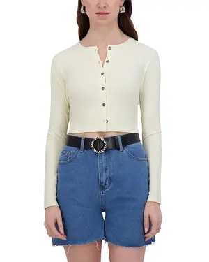 POINT Classic Cardigan - Cream
