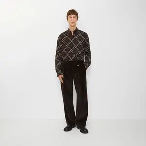 Burberry Corduroy Trousers - Clove Brown