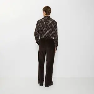 Burberry Corduroy Trousers - Clove Brown