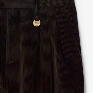 Burberry Corduroy Trousers - Clove Brown