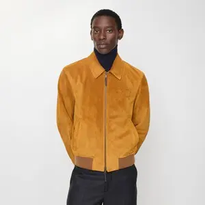 Burberry Suede Harrington Jacket