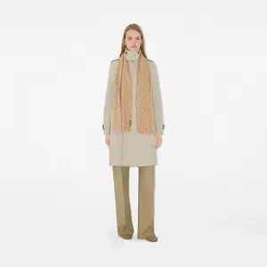 Burberry B Charm Cashmere Scarf