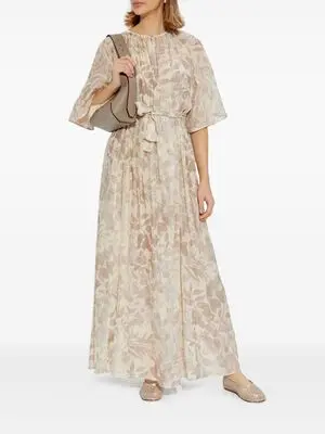 FORTE_FORTE Printed Maxi Dress
