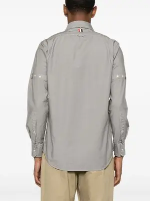 Thom Browne Adjustable-armbands Cotton Shirt
