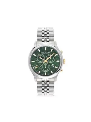 FERRAGAMO Duo Chrono 43mm - Green