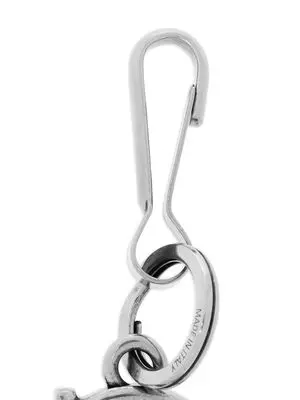 Balenciaga Initial-charm Keychain