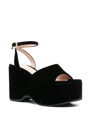 GIANVITO ROSSI 105mm Velvet Sandals
