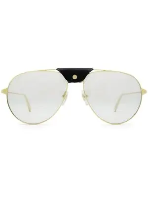 CARTIER Santos De Sunglasses - Gold