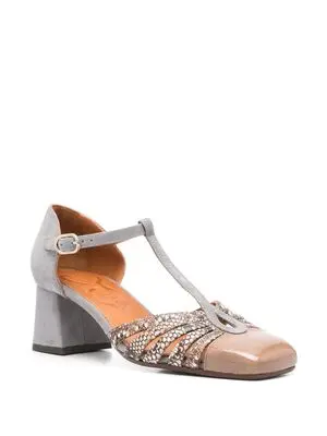 Chie Mihara 50mm Vudui Pumps - Grey