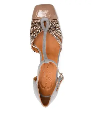 Chie Mihara 50mm Vudui Pumps - Grey