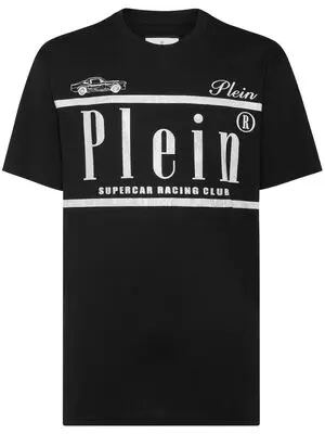 Philipp Plein Strass Racing Club T-shirt - Black