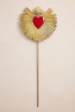 TERRAIN Sun Heart Medallion Stake