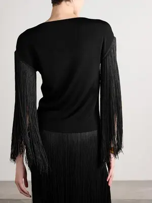 Altuzarra May Fringed Top