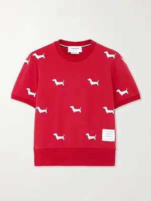 Thom Browne Hector Embroidered T-shirt