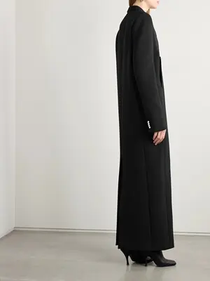 Khaite Saphra Wool-blend Twill Coat