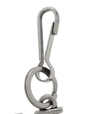 Balenciaga Letter-charm Keyring