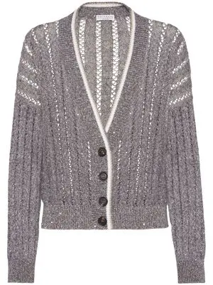 Brunello Cucinelli Button Detailed Cardigans For Women