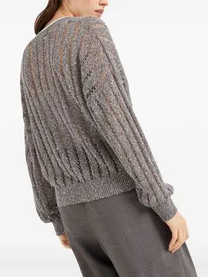 Brunello Cucinelli Cardigan - Grey
