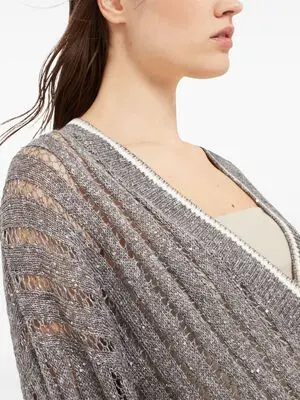 Brunello Cucinelli Cardigan - Grey