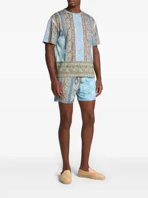 Etro Abstract-pattern Swim Shorts