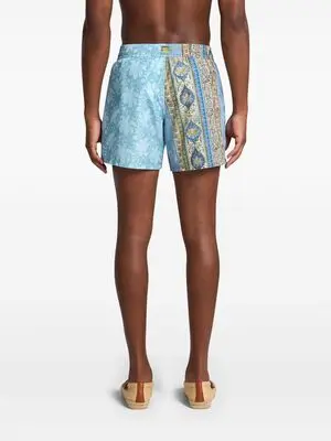 Etro Abstract-pattern Swim Shorts