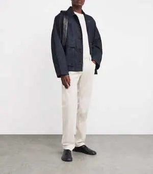 Jacob Cohen Nick Slim Stretch-cotton Chinos - White