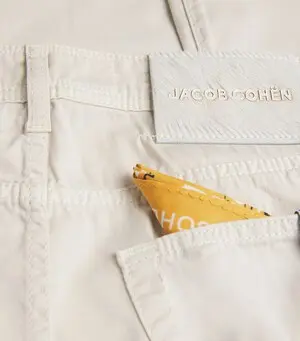 Jacob Cohen Nick Slim Stretch-cotton Chinos - White