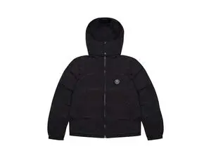 Trapstar Irongate Detachable Hooded Puffer Jacket - Black