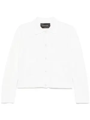 Fabiana Filippi Patch-pocket Cardigan - White