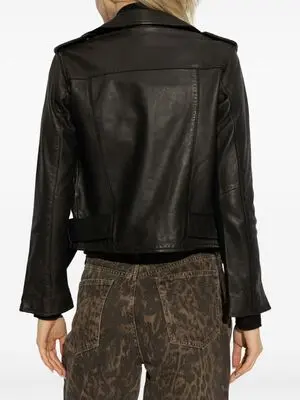 ALLSAINTS Belted Biker Jacket - Black