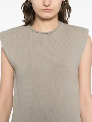ENTIRE STUDIOS Burns Knit Vest - Grey