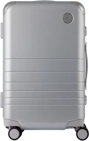MONOS Monos Silver Hybrid Carry-On Suitcase - Silver