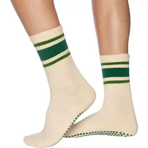 SOULS. Souls Classic Retro Crew Grip Socks - Beige