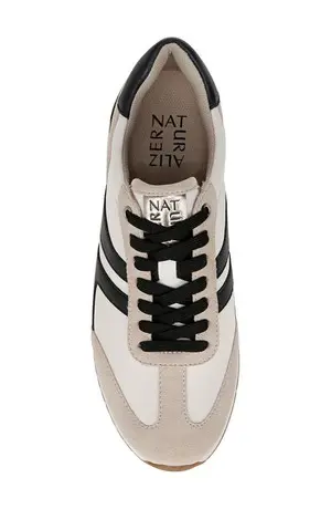 Naturalizer Lorena Lace Up Sneakers - Off White/ Deep Porcelain