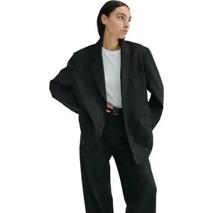 Almina Concept Oversized Blazer - Black