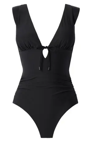 MAGICSUIT® Dash Plunge One-piece Swimsuit - Black