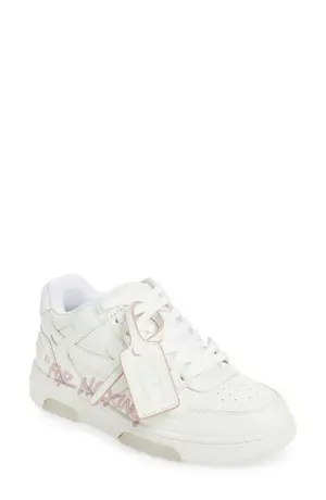 Off-white Graphic Sneakers For Women