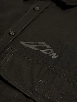 Dsquared2 Icon-logo Shirt - Black
