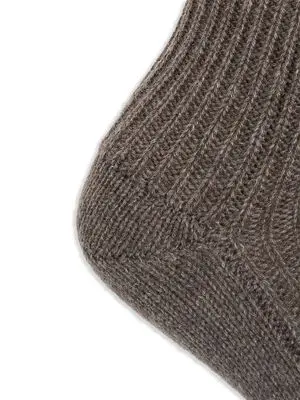 LISA YANG Cashmere Ribbed Socks