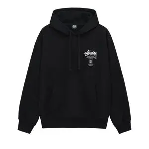 StÜssy World Tour Hoodie - Black