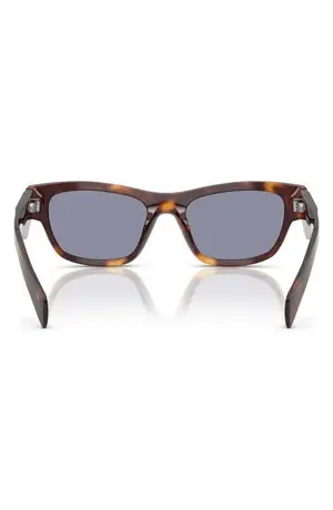Prada 52mm Butterfly Polarized Sunglasses - Grey
