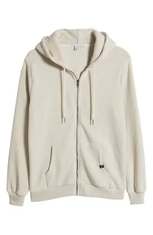 THREADS 4 THOUGHT Jordyn Full Zip Hooded Sweatshirt - Bone