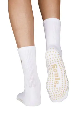 SOULS. Souls Heart Grip Mid-length Socks