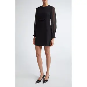 Max Mara Ritmo Long Sleeve Mini Dress