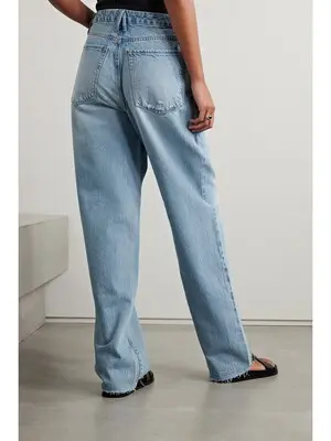 Good American Good 90s High-rise Wide-leg Jeans