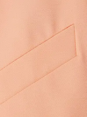 PATOU Double-breasted Wool-blend Twill Blazer